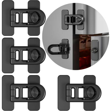 Pack Child Safety Refrigerator Door Lock, for Refrigerators, Freezers ...