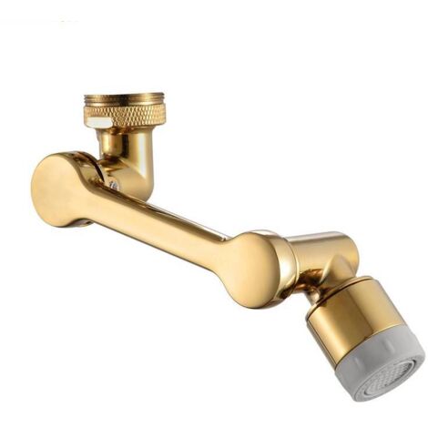 1080 Degree Swivel Faucet Aerator, 2-Function Universal Sprayer, Faucet ...