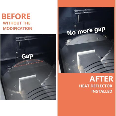 Pit Boss Heat Deflector Mod: Pit Boss Accessory magnetic heat plate to ...