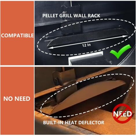 Pit Boss Heat Deflector Mod: Pit Boss Accessory magnetic heat plate to ...