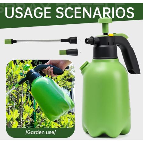 2L hand pump sprayer for plants, lawns and gardens. Pressure sprayer ...