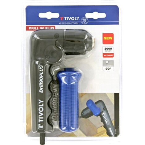 Tivoly • Universal-Winkelfutter zum Bohren und Schrauben im 90°-Winkel