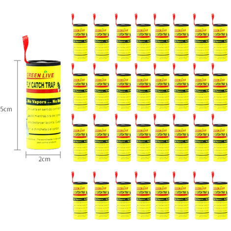 Potente rodillo para moscas, papel matamoscas, tablero matamoscas ...