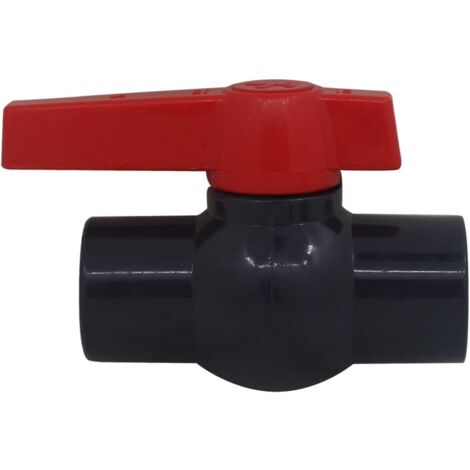 Valvola adesiva in PVC da 20 mm, valvola a sfera, valvola a sfera per ...