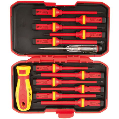 Destornillador aislado Ulisem Kit de destornillador manual magnético de 1000 V, juego de ...