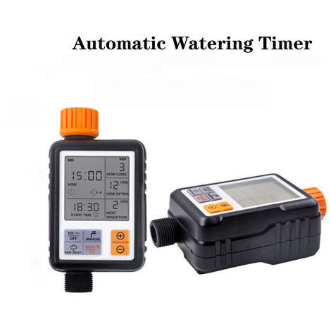 Controlador y temporizador de riego automático Crediri, reloj de riego ...