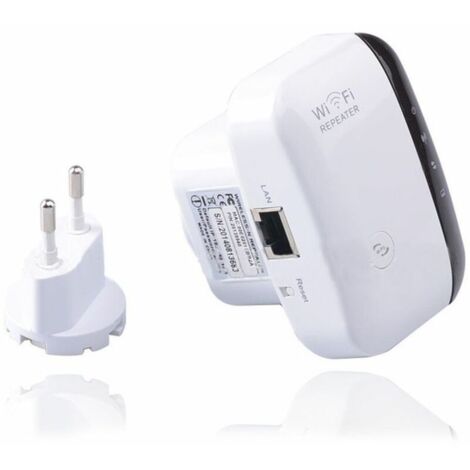 Repetidor WiFi Crediri de 300 Mbps, 2,4 GHz, extensor de red de largo ...