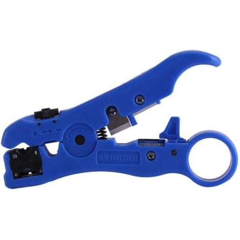 Cortador de cable coaxial giratorio Ulisem para pelar cables RG59, RG6 ...