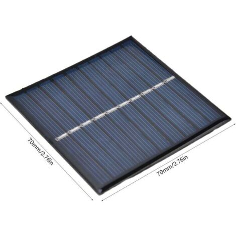 Paquete de 2 mini paneles solares portátiles Ulisem, celdas ...