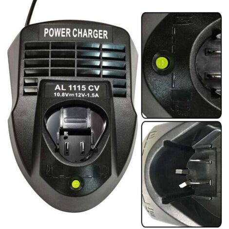 Cargador de batería de iones de litio AL1115CV de 10,8 V, 12 V y 1,5 A ...