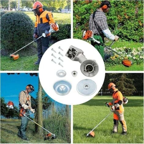 Cabezal de engranajes para desbrozadora Stihl FS90, FS90R, FS94, FS94R, FS100RX, FS110, FS120 ...
