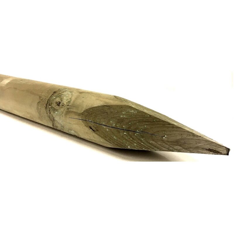 PALO PALI IN LEGNO DI PINO IMPREGNATI CON PUNTA 20PZ. CM.5X250