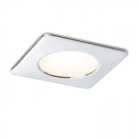 Strahler INEZ SQ Chrom 12V= LED 3W IP44 3000K