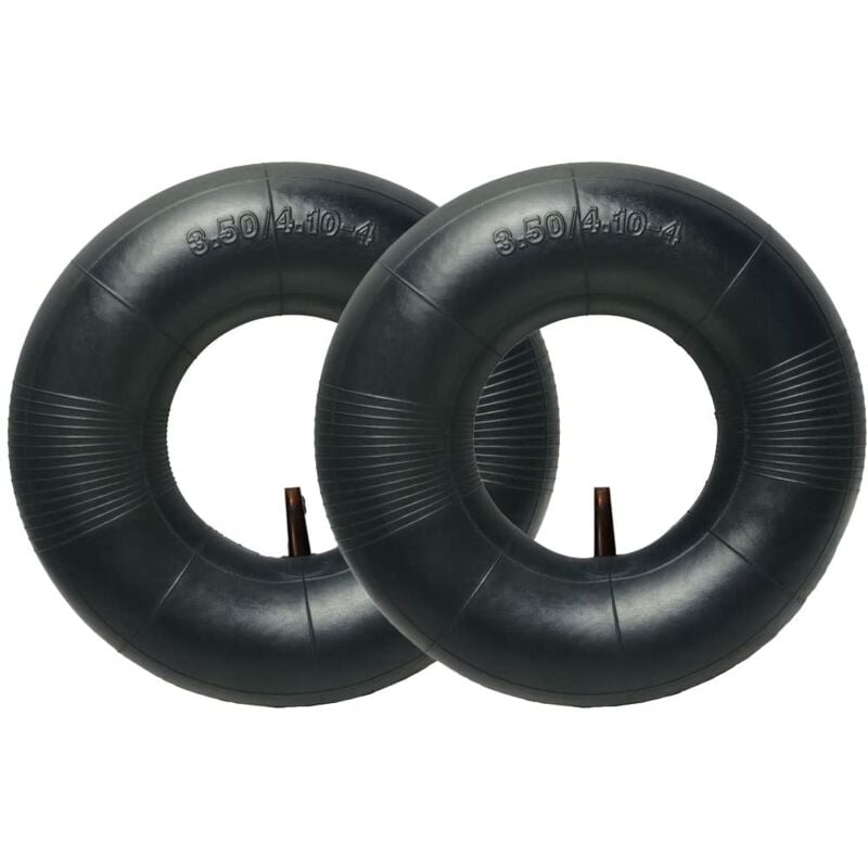 Wheelbarrow Inner Tube, 2 Pieces Wheelbarrow Inner Tubes 4.10/3.50-4 ...