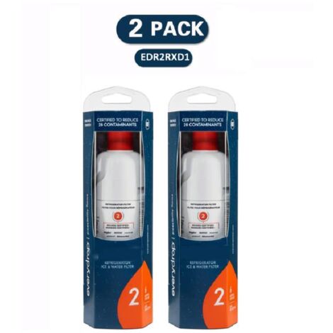 Everydrop by Whirlpool Ice and Water 2 Refrigerator Filter, 2 Pack ...