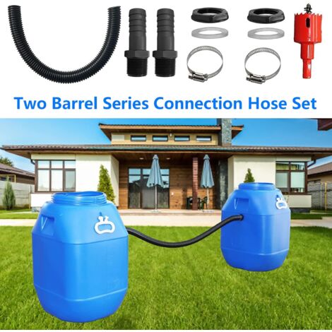 Water tank connection kit, 40mm water tank connection kit with 500mm ...