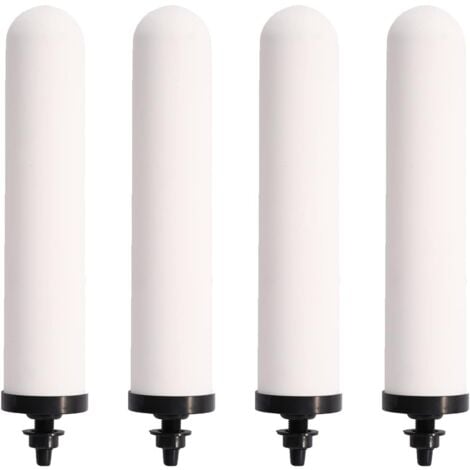 4 Pack, Ceramic Water Filter, Water Pre-Filter Replacement Water Filter ...