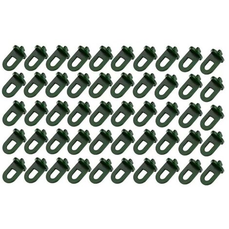 Greenhouse Twist Clamp, 100pcs Greenhouse Twist Clamp Kit, Plastic ...