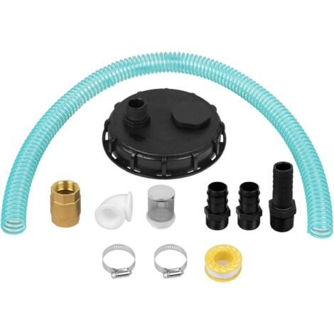 IBC rainwater inlet DN 150 with overflow protection, with suction ...