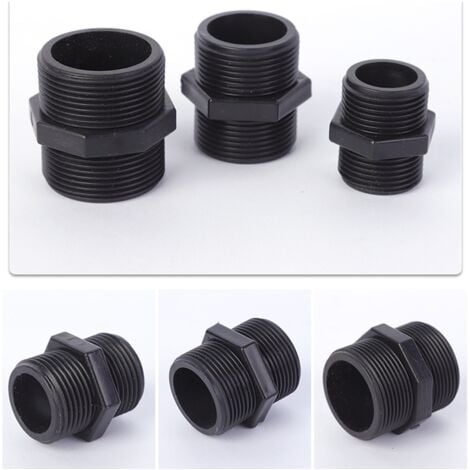 3 Pack Irrigation Pump Adapters, Fittings for Connecting Pumps to Water ...