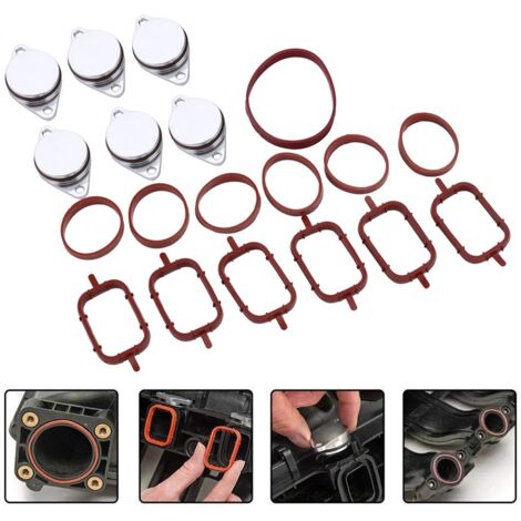 6 X 22MM Diesel Swirl Baffle Blank Intake Manifold Gasket Repair ...