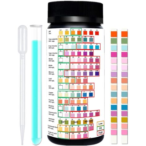 16 in 1 Drinking Water Test Kit - Hofun Professional Hardness Test Kit ...