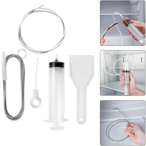 5Pcs Refrigerator Cleaning Kit, Refrigerator Drain Unblocker, Cleaning ...