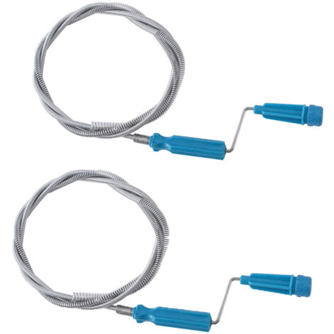 5m, 2 Pack, Professional Spiral Hose, Probe Unblocker with Crank, Sink ...