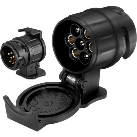 13 to 7 Pin Trailer Socket Adapter, Trailer Socket, Waterproof Adapter ...