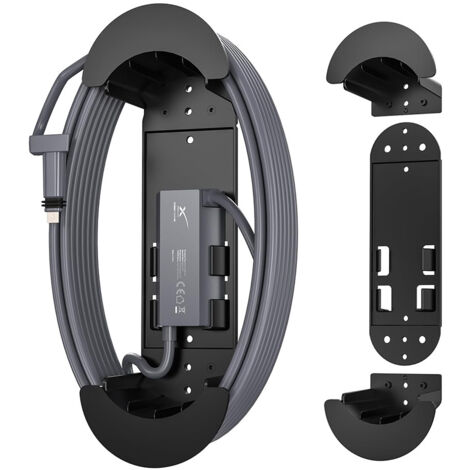 Starlink Ethernet Cable Caddy with Adapter Holder - Wall Mount for ...