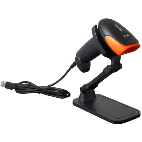 Laser Barcode Reader, Portable USB Wired Barcode Scanner, for Win 7 8 ...