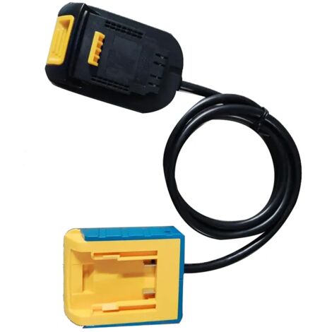 Battery Extension Cord Tool Interface Extension Cable Fits DEWALT ...
