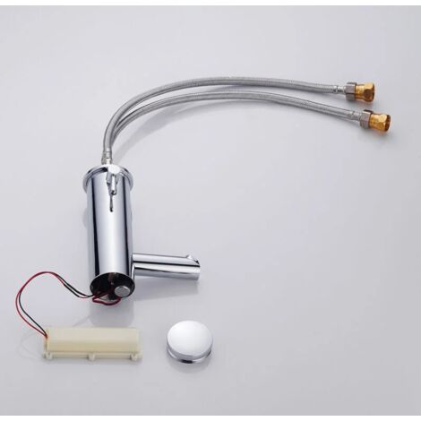 Infrared fittings Bathroom faucet with infrared electronics Touchless ...