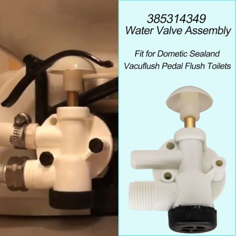 Water Valve Assembly 385314349 Fits Dometic Sealand Vacuflush Pedal ...