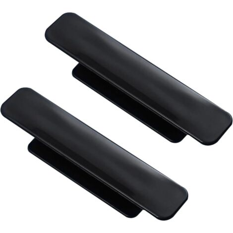 Pack Adhesive Plastic Barn Door Handles Square Concealed Cabinet Pulls ...