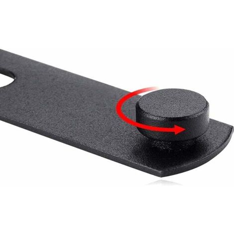 Large 90 Degree Right Angle Door Strike, Curved Latch, Sliding Lock Bar ...