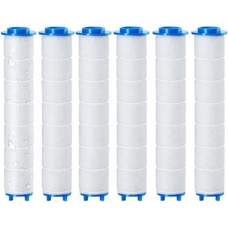 Pcs 9.5 x 2.4cm Replaceable Shower Filters, Removable Shower Filter ...