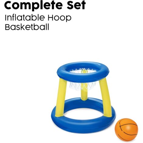 Floating basket, inflatable basketball stand, interactive shooting ...