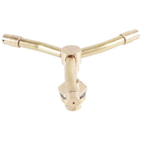 Lawn Sprinkler - Automatic 3-Arm Rotating Sprinkler with 360° Rotating ...