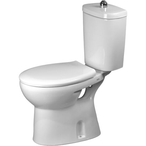 Sanitär-WC-Monoblock-Bodeneinbau-Bodenablauf Easy Magic KITEASYM2 Chrom