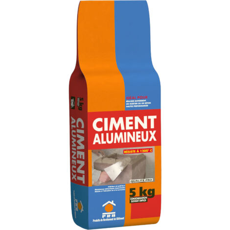 Ciment Alumineux 5kg - Haute Résistance, Prise Rapide - Travaux ...