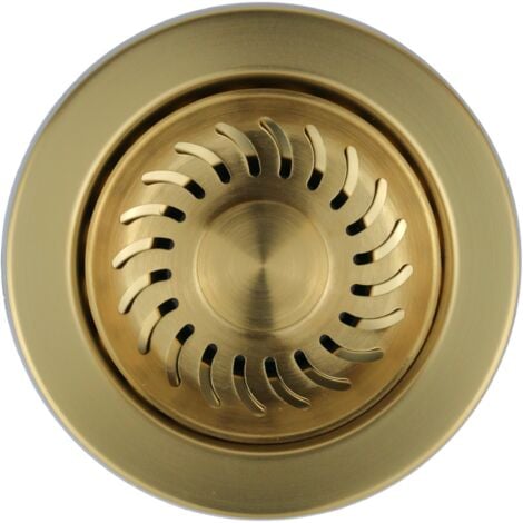 Desagüe universal para fregadero de cocina Ø 114 mm, color PVD oro L.B ...