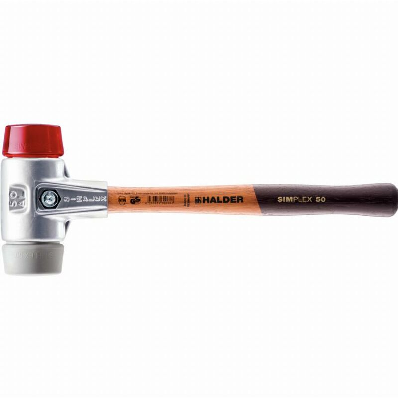 HALDER SIMPLEX mazzuolo TPE medio / plastica con alloggiamento in ...