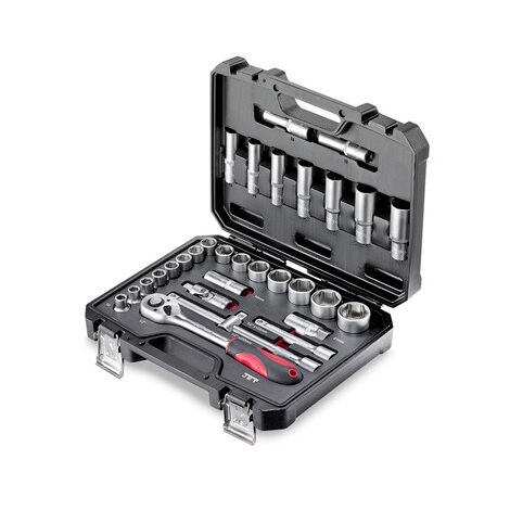 JET TOOLS Set di qualità da 31 pezzi con bussole e punte - X31
