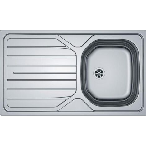 Lavello in acciaio inox FRANKE - 1C/1E REL 611- 860x500 mm - 897666