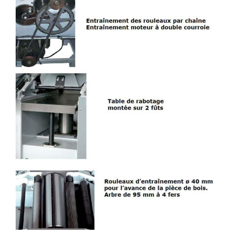 Pialla/piallatrice da 310 mm (tri) - LEMAN - RAD310T