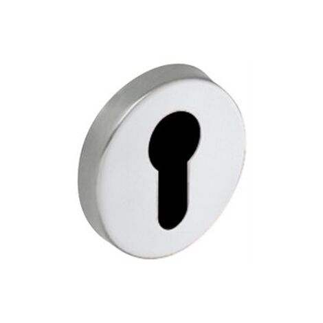 Coppia di rosette 6371 Key I BEZAULT Ø52 mm - Velluto cromato - 512172