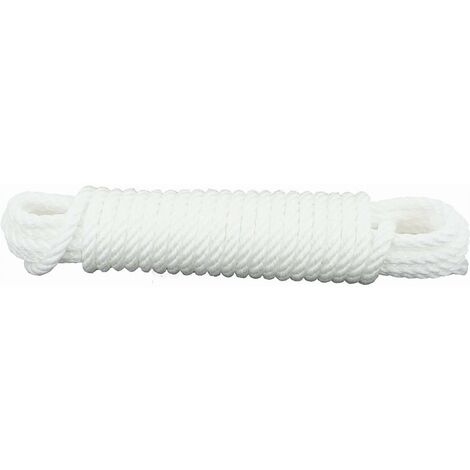 Drizza in polipropilene VISO Bianco Ø5 x L.20 m - DSA251