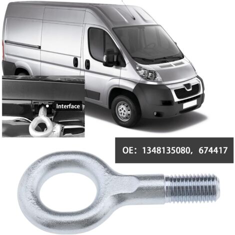 Auto-Abschlepphaken 1348135080 674417 Kompatibel mit Relay Boxer Ducato ...