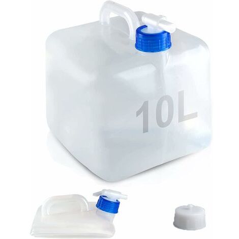 Wasserkanister Faltbar - Wassertank mit Hahn Camping ...